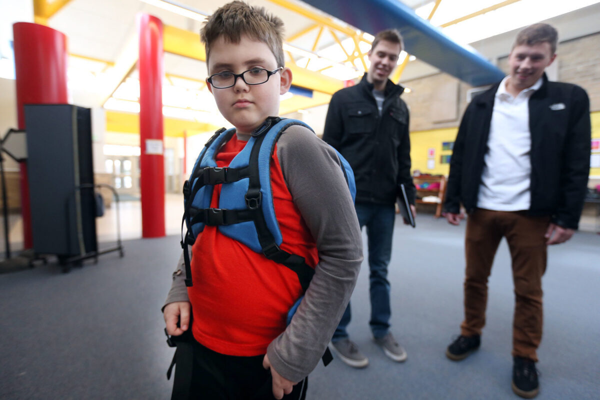 Minnesota students design backpack for students on autism spectrum ...